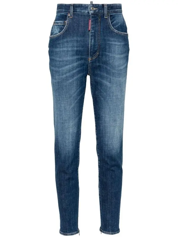 Dsquared2 Twiggy Cropped Jeans