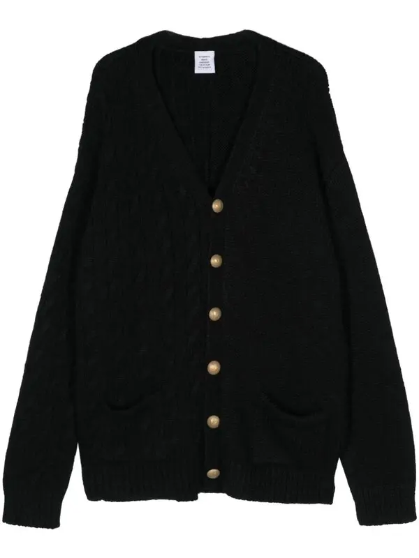 Vetements Split Cardigan