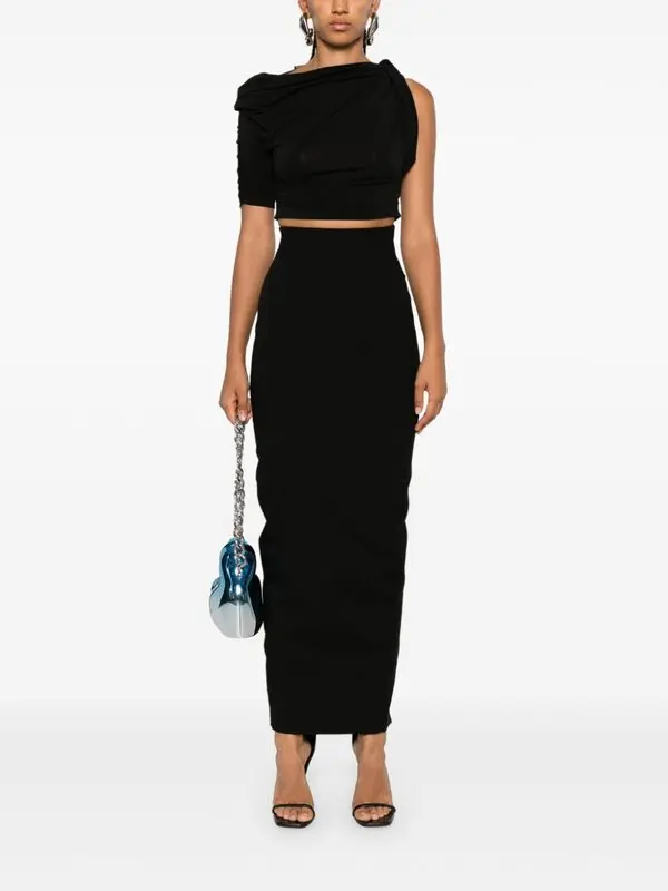 Rick Owens Dirt Pillar Maxi Skirt