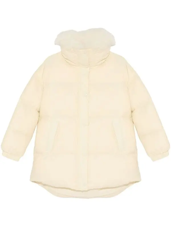 YVES SALOMON Padded Coat - Neutrals