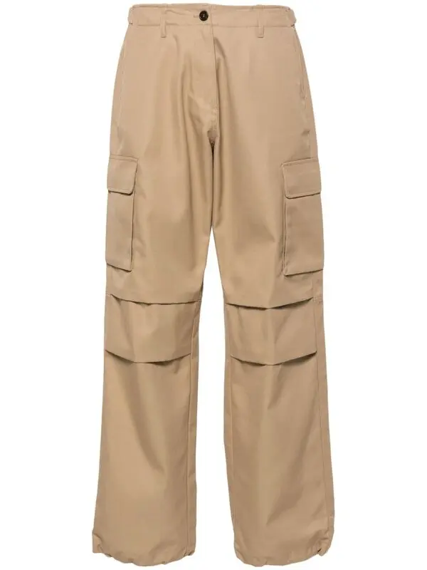 Coperni Wide-leg Cargo Trousers - Neutrals