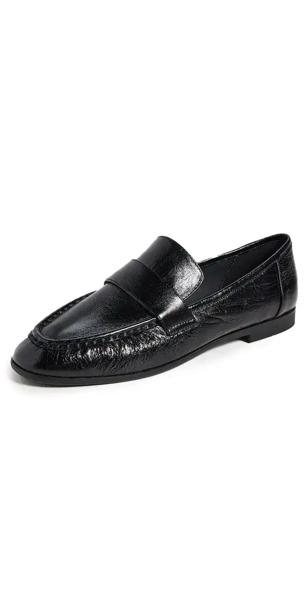 womens black suede dress shoes City Slipper - Black Suede main image 1