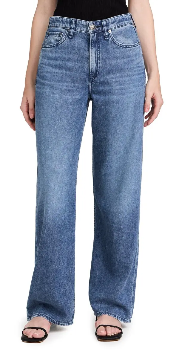 Rag & Bone Featherweight Logan Full Length Jeans - River