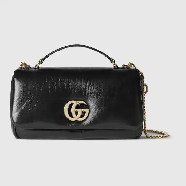 Gucci Gg Milano Small Top Handle Bag - Black | Editorialist