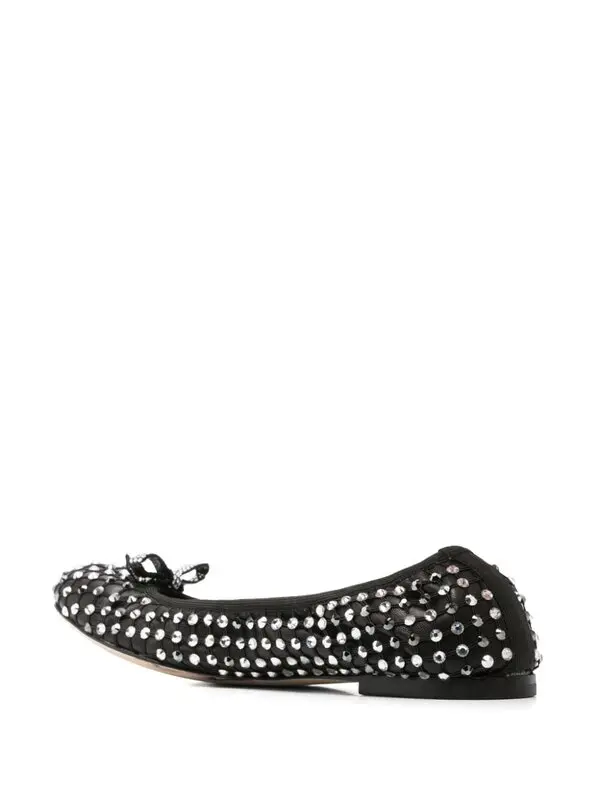 Rene Caovilla Crystal-embellished Ballet Flats