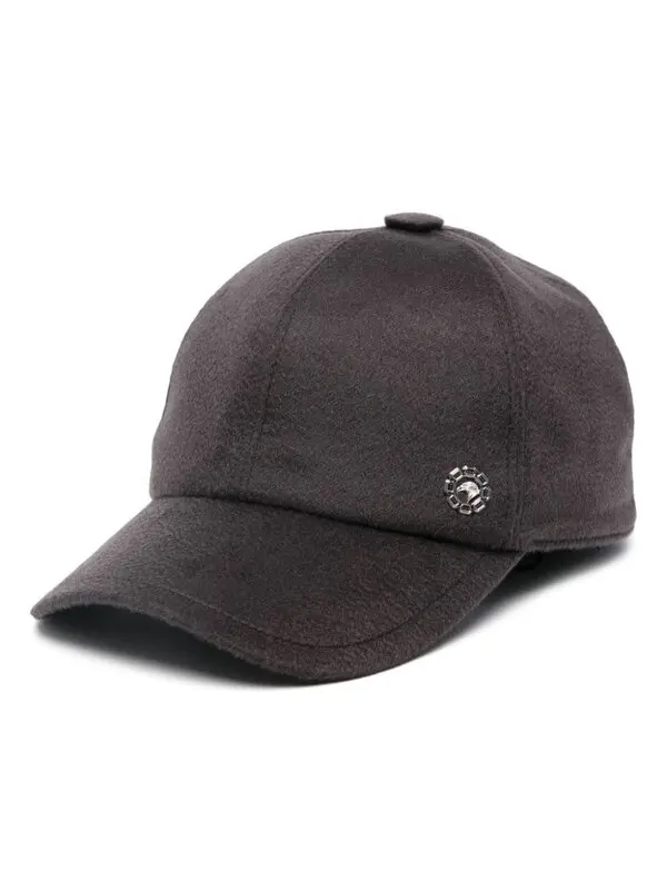 Stefano Ricci Logo-plaque Cap - Grey