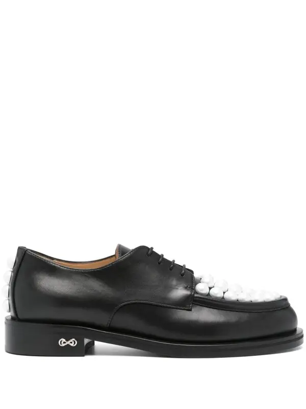 Mach & Mach Sirene Loafers - Black