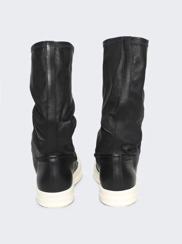 Rick Owens Mid-calf Sock Sneakers