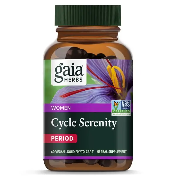 GAIA HERBS PRO Period Cycle Serenity 60 Capsules
