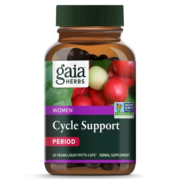 GAIA HERBS PRO Period Cycle Support 60 Capsules