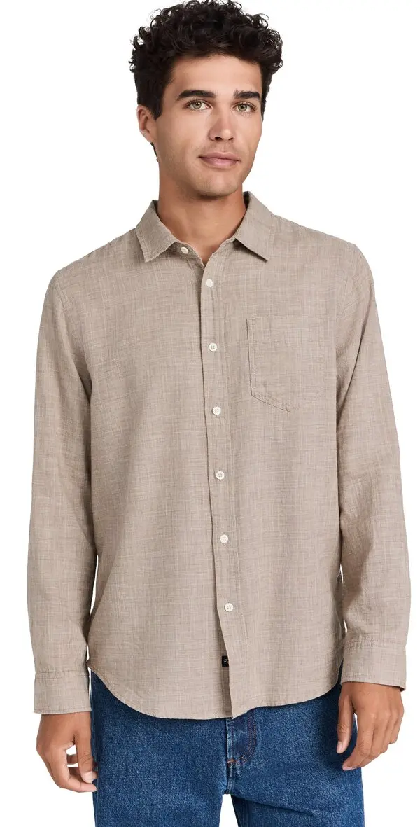 Rails Wyatt Shirt - Walnut Etch