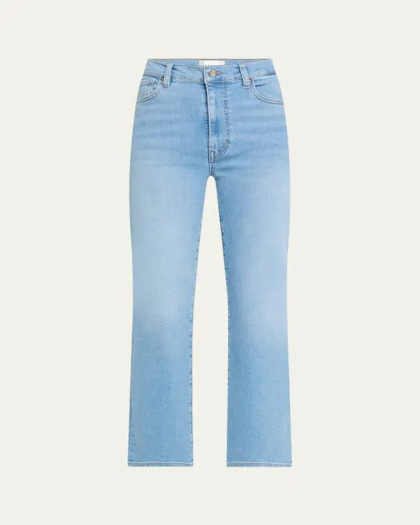 FRAME Le Sleek Straight Jeans - Dkblue