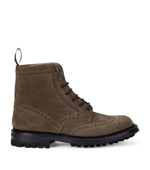 Church's Mcfarlane Lw Suede Boots - Brown