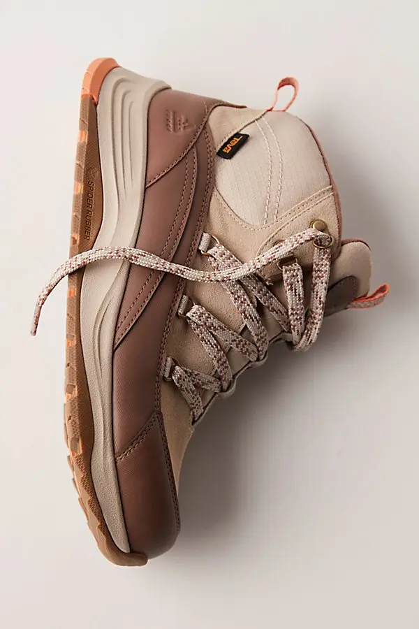 Teva Auroris Waterproof Hiking Boots - Feather Grey/acorn