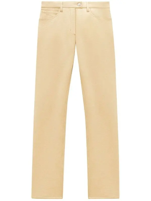 COURREGES Slim-fit Trousers - Neutrals