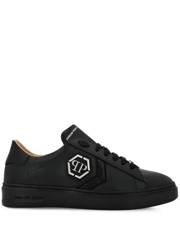 Philipp Plein Arrow Force Strass Hexagon Low-top Sneakers