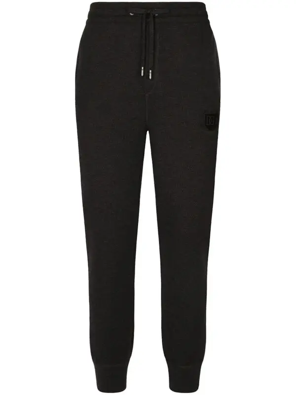 Dolce & Gabbana Drawstring Wool-silk Track Pants