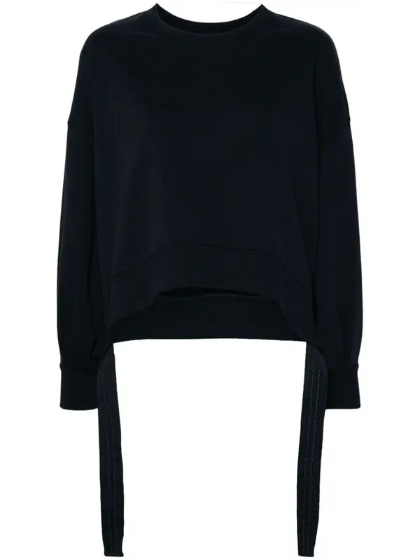 DONDUP Strap-embellished Sweatshirt