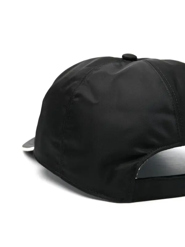 Kiton Logo-embroidered Cap - Black