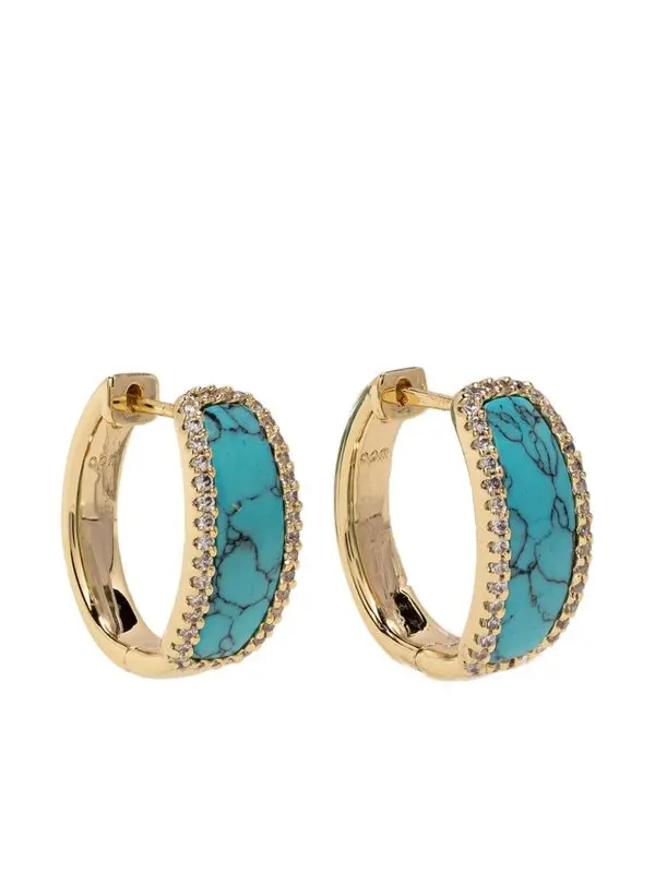 APM MONACO Lagoon Hoop Earrings
