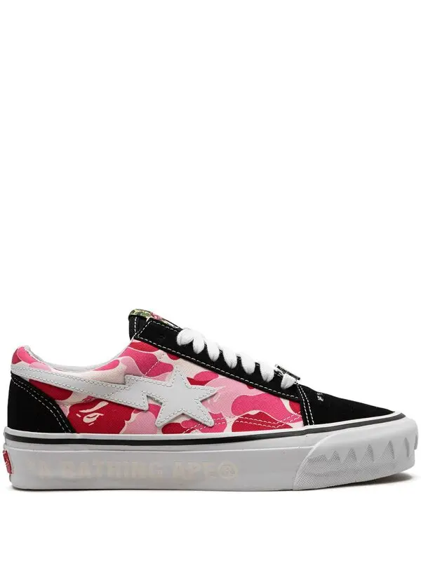 VANS X Bape Old Skool Sneakers - Green