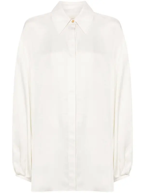 Khaite The Bam Shirt - White
