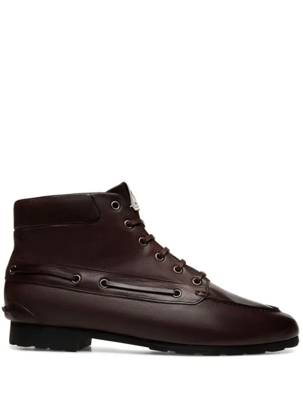 Bally Paphos Leather Boots - Brown
