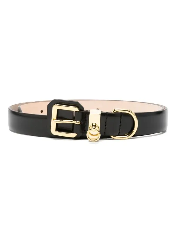 DEHANCHE Jolinard Leather Belt - Black