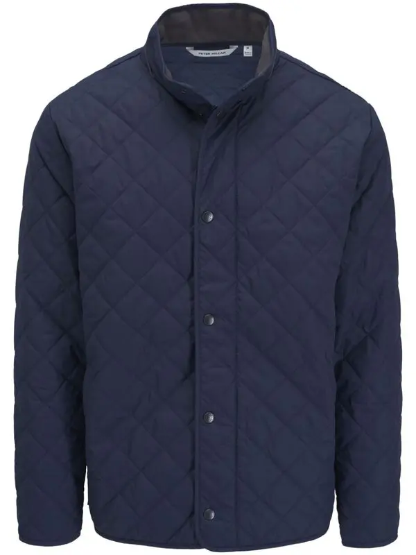 Peter Millar Diamond-quilt Jacket
