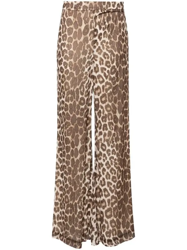 Zimmermann Illustration Flared Trousers