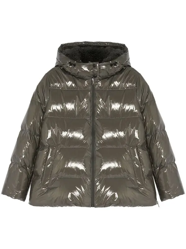YVES SALOMON Duck-down Padded Jacket - Grey