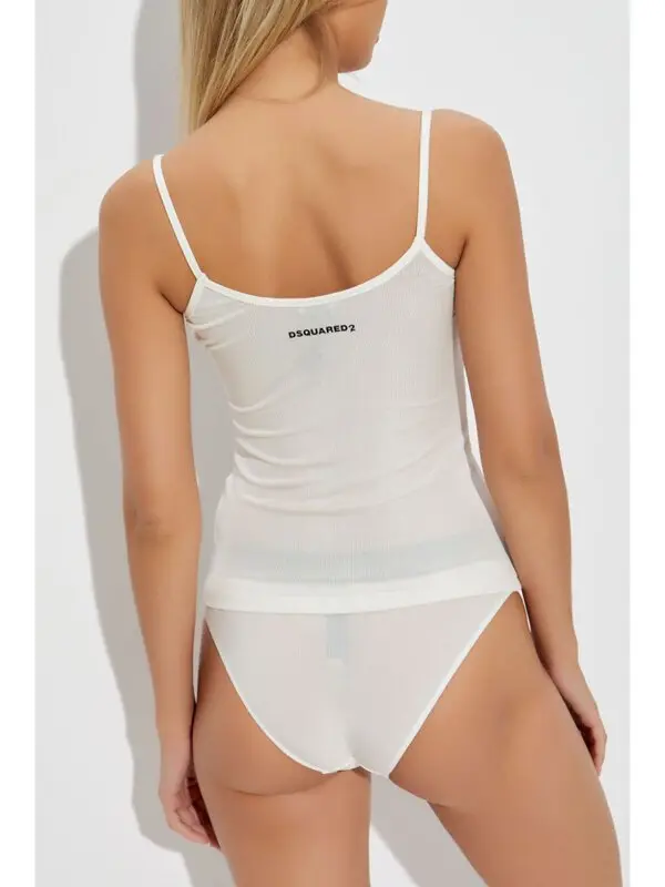 Dsquared2 Contrasting Logo-print Briefs