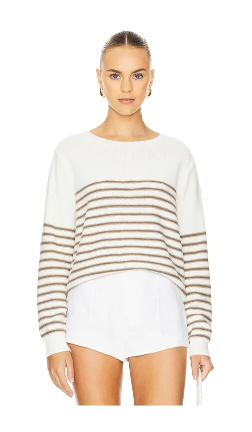 STITCHES & STRIPES Aubrey Crewneck Pullover