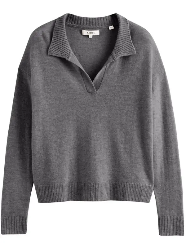 Chinti & Parker Knitted Jumper - Grey