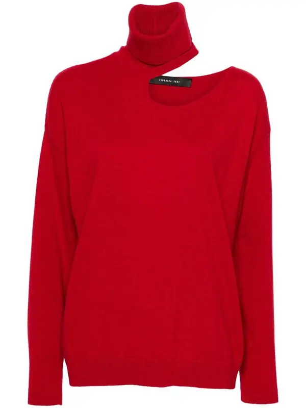 Federica Tosi Detachable Turtleneck Pullover