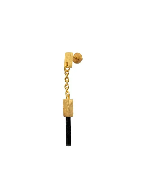 Parts Of Four Talisman Dangle Earring In Gold - 10% Off
