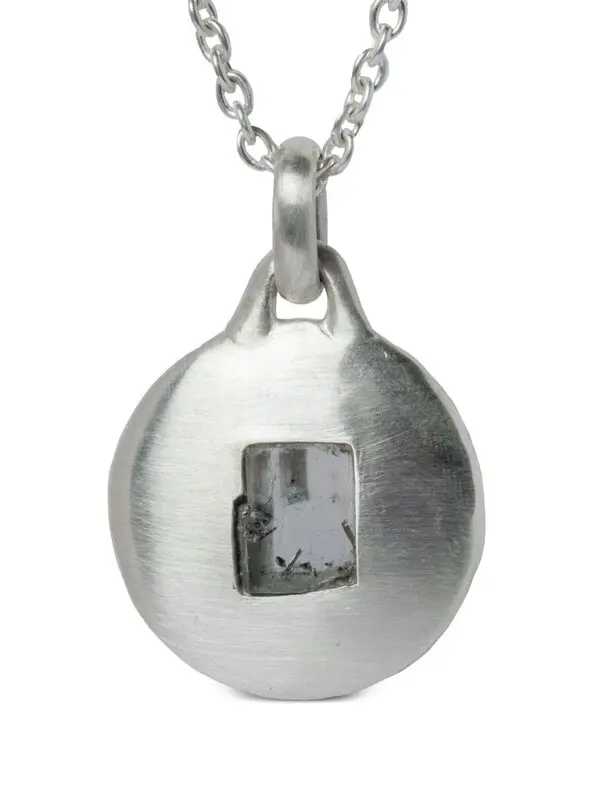 PARTS OF FOUR Disk Aquamarine Necklace