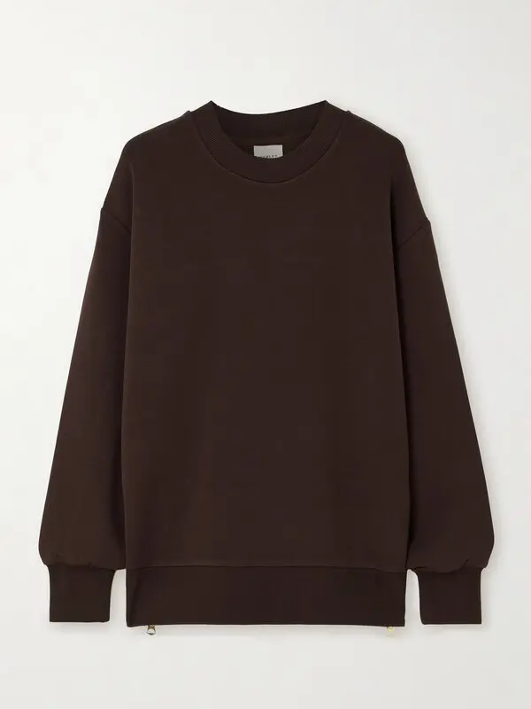 Varley Gabriella Doublesoft Sweatshirt - Brown
