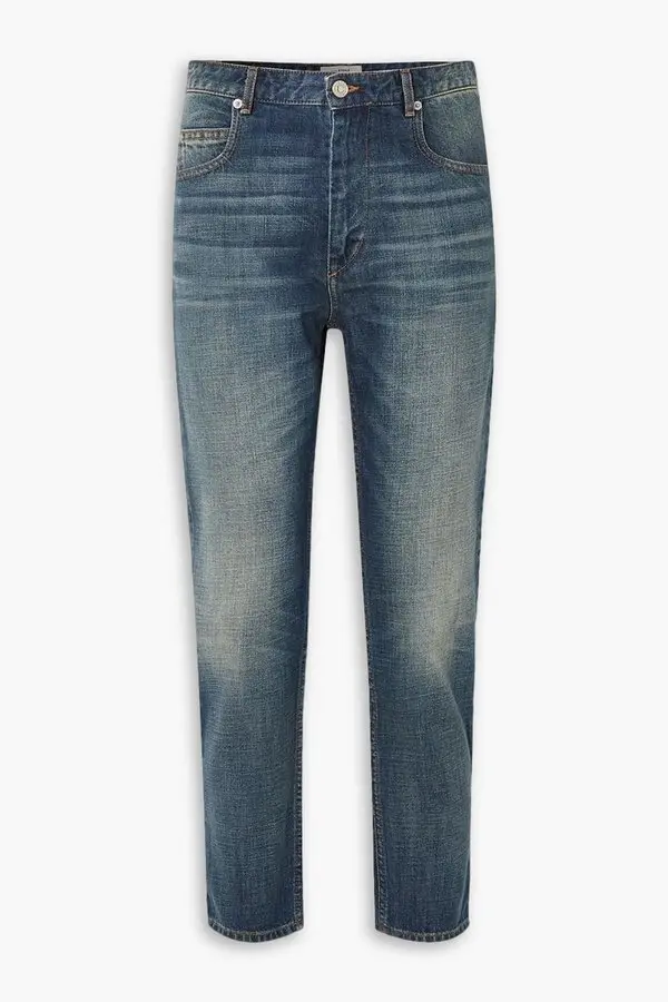 MARANT ETOILE Neasr Cropped Slim-leg Jeans