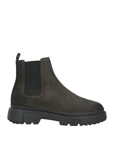 Hogan Leather Chelsea Ankle Boots - Grey
