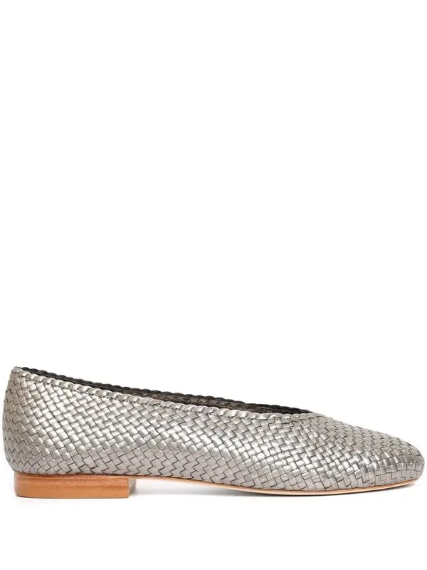 STUDIO CHOFAKIAN William Ballerina Shoes - Silver