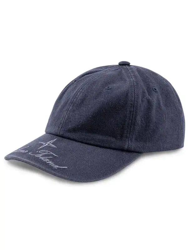 Supreme X Stone Island Denim 6-Panel Cap - Blue | Editorialist