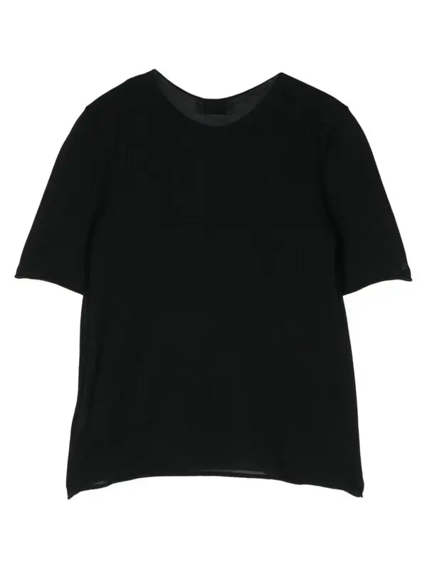 MRZ Fine-ribbed Top - Black