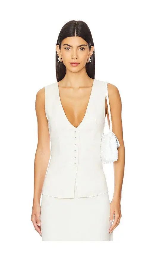 WeWoreWhat Long Line Vest