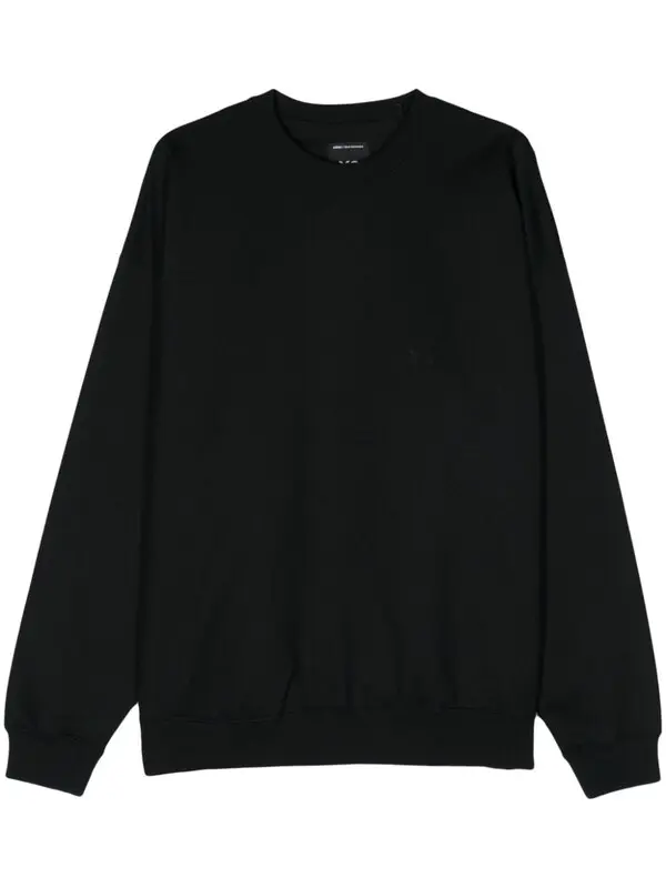 Y3 Crew-neck Sweatshirt - Black