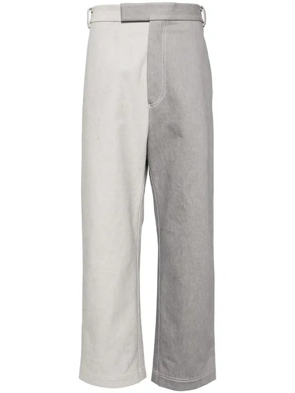 Thom Browne Two-tone Denim Jeans