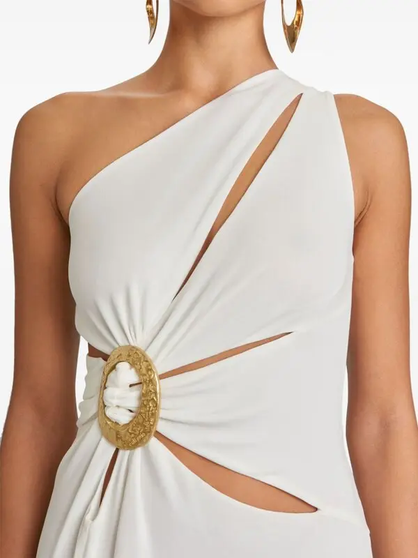 Cult Gaia Zinna Gown - White