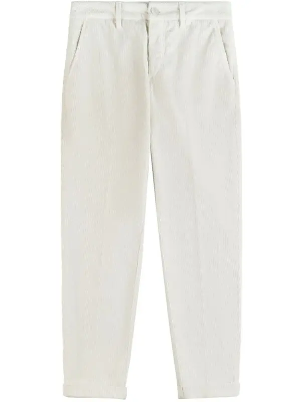 FAY Corduroy Tapered Trousers