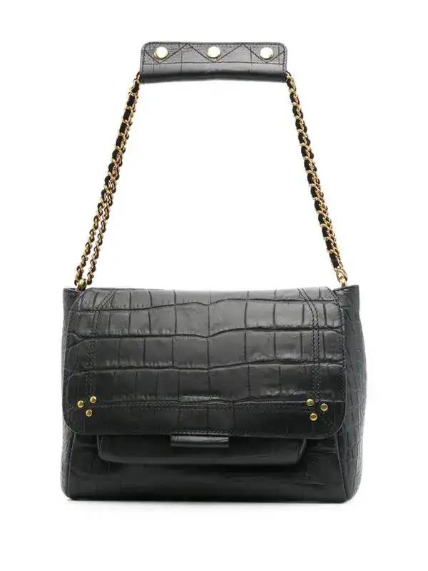 JéRôMe Dreyfuss Medium Lulu Shoulder Bag In Black 37% Off