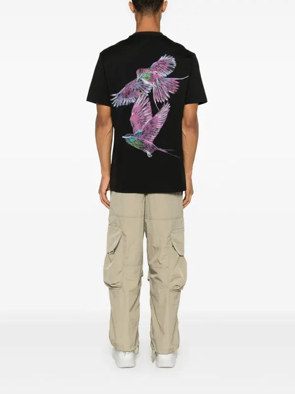 Y3 Bird-print T-shirt